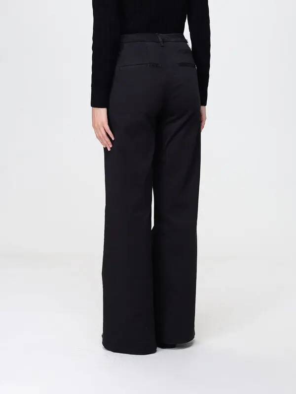 DONDUP Wide Leg Cotton Trousers