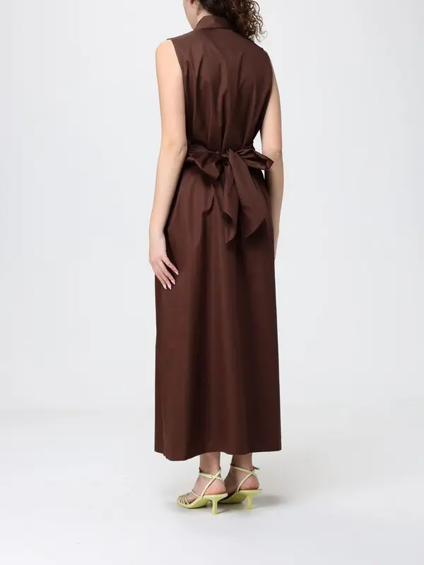 HANITA Cotton Shirtdress - Ebony