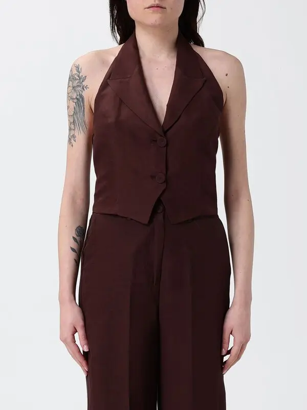 HANITA Linen And Viscose Vest