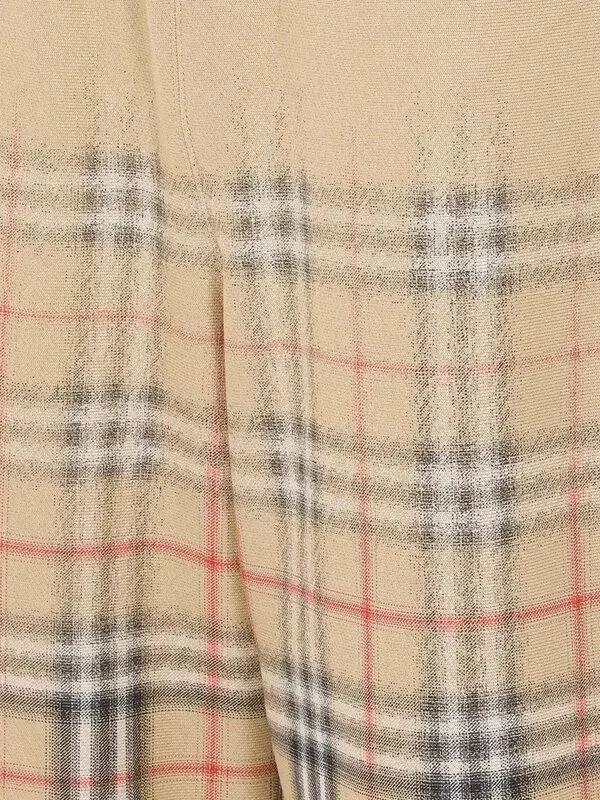 Burberry Jogging Trousers In Vintage Check Cotton