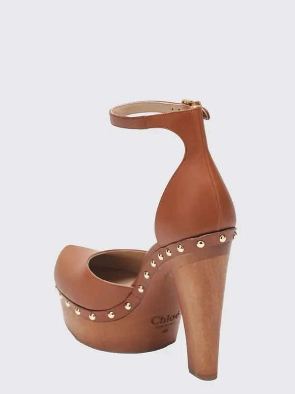 Chloé Lola Leather Pumps