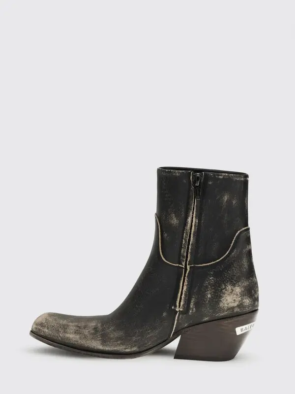Balenciaga Memphis Leather Ankle Boots