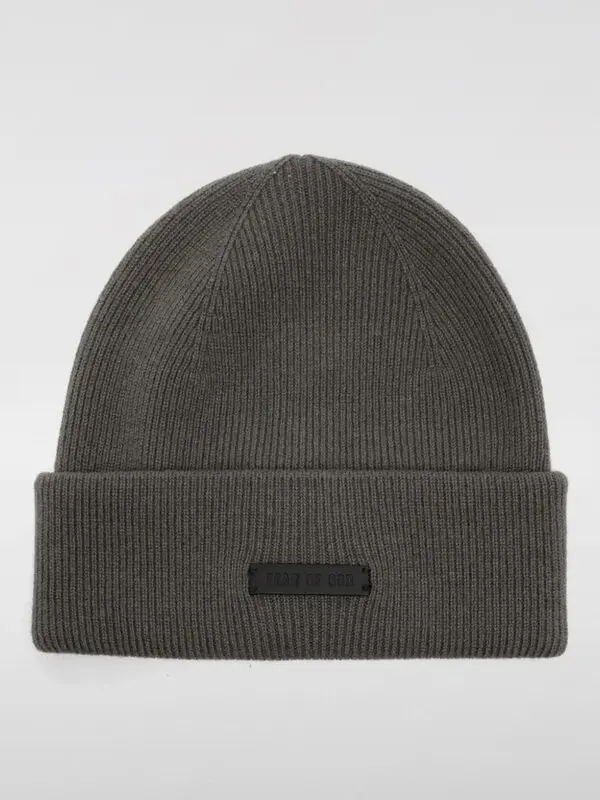 Fear Of God Ribbed Beanie - Black