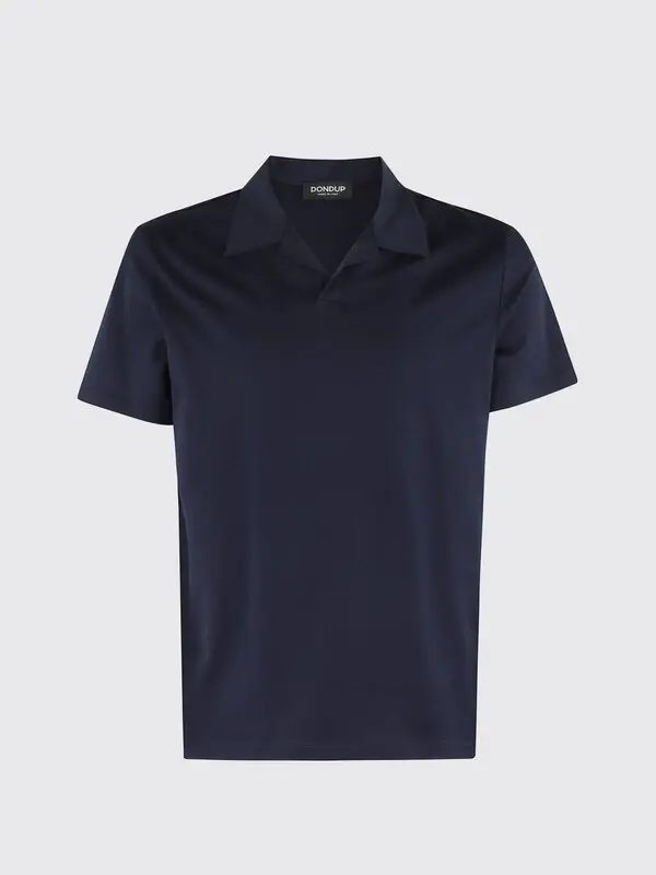 DONDUP Cotton Polo Shirt - Blue