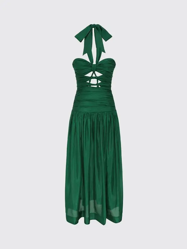 Zimmermann Daylight Silk Dress With Knots