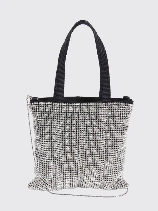 TWENTY FOURHAITCH Rhinestone Embellished Bag