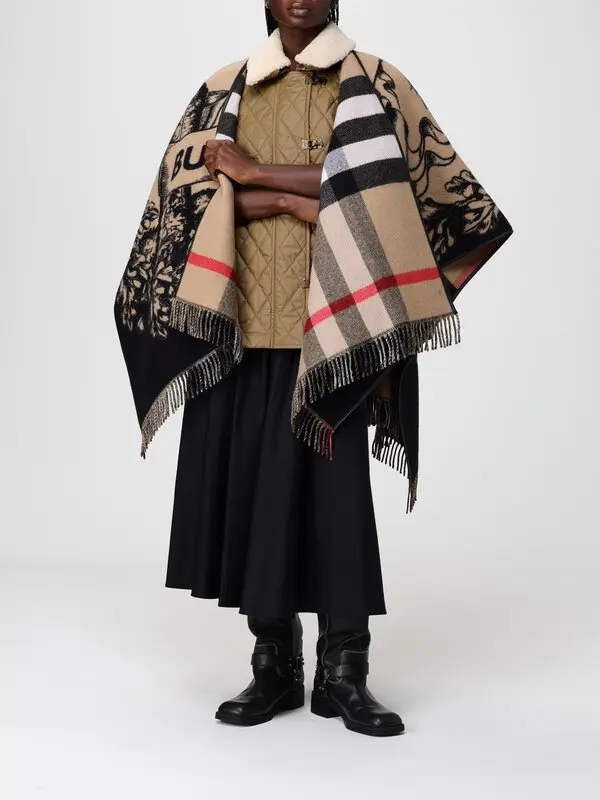 Burberry Double Wool Cape