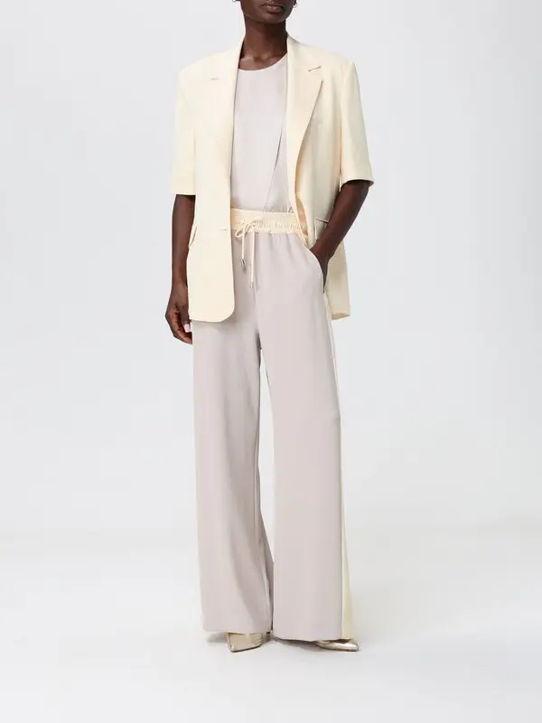 HANITA Crepe Single-breasted Blazer - Yellow