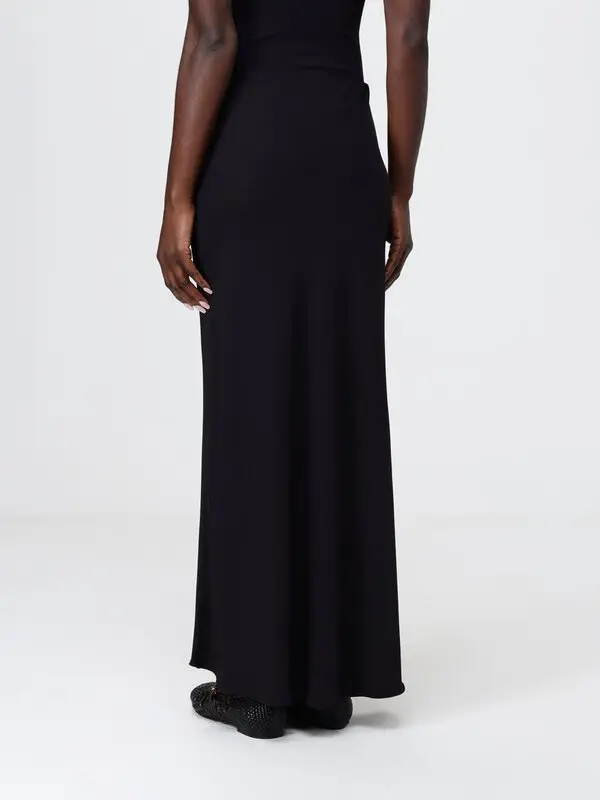 HANITA Jersey Long Skirt - Black