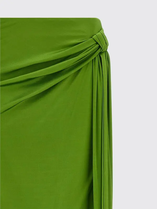 Elisabetta Franchi Jersey Long Skirt - Green