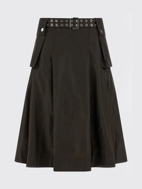 GANNI Technical Fabric Midi Skirt