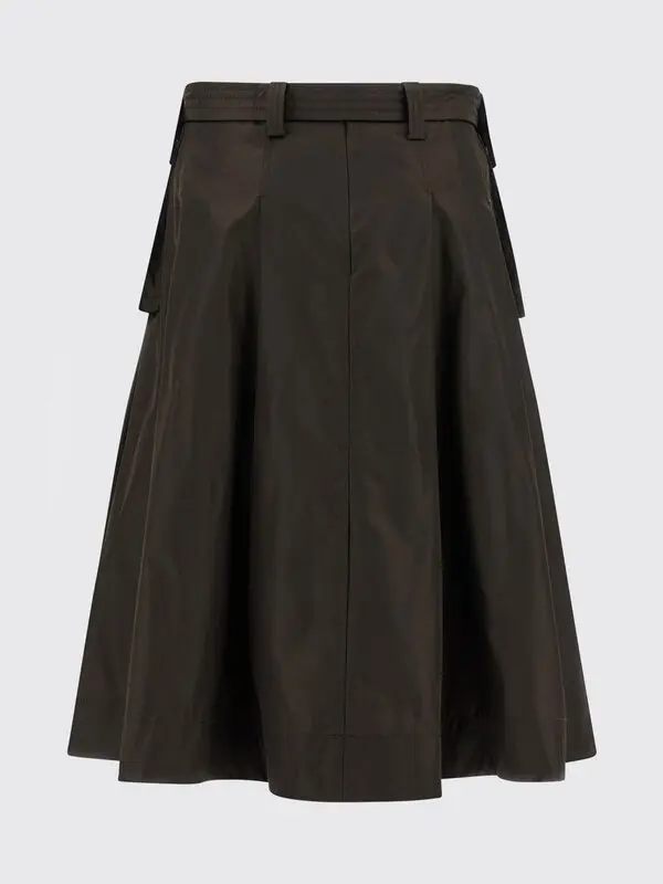 GANNI Technical Fabric Midi Skirt