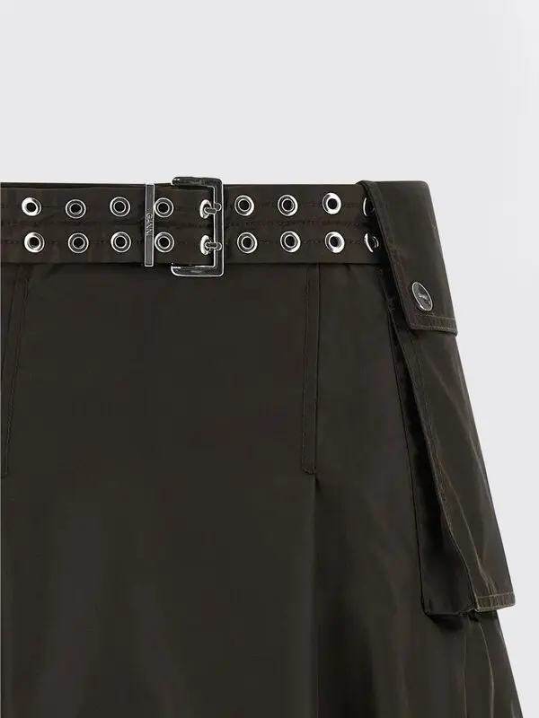 GANNI Technical Fabric Midi Skirt