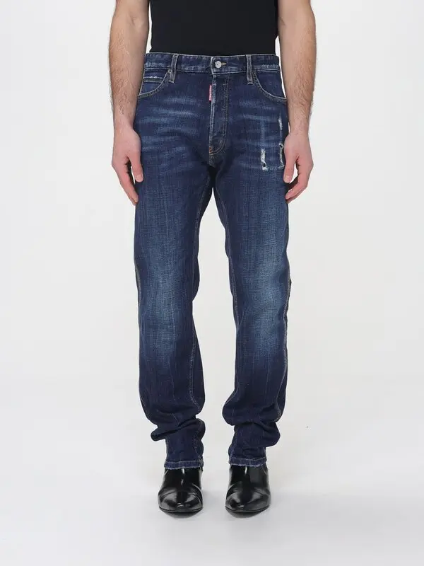 Dsquared2 Smoker Wash Teddy Slim Fit Jeans