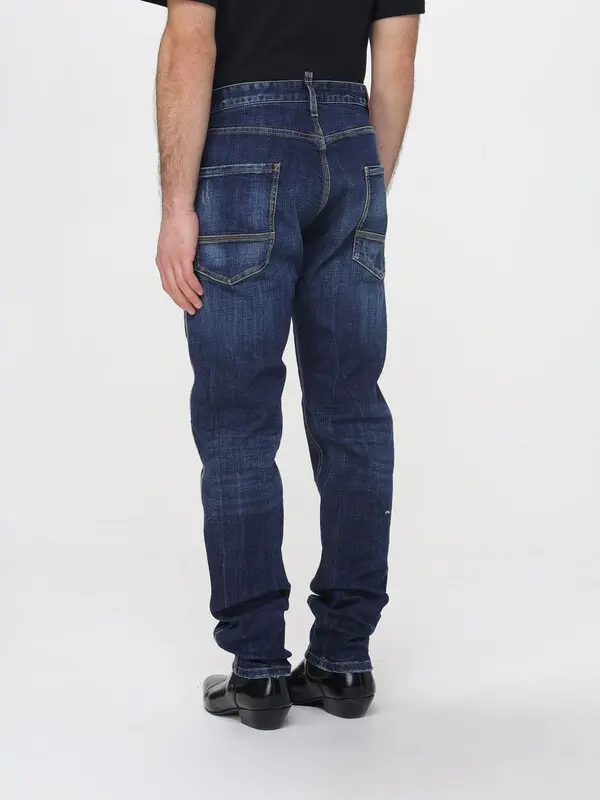 Dsquared2 Smoker Wash Teddy Slim Fit Jeans