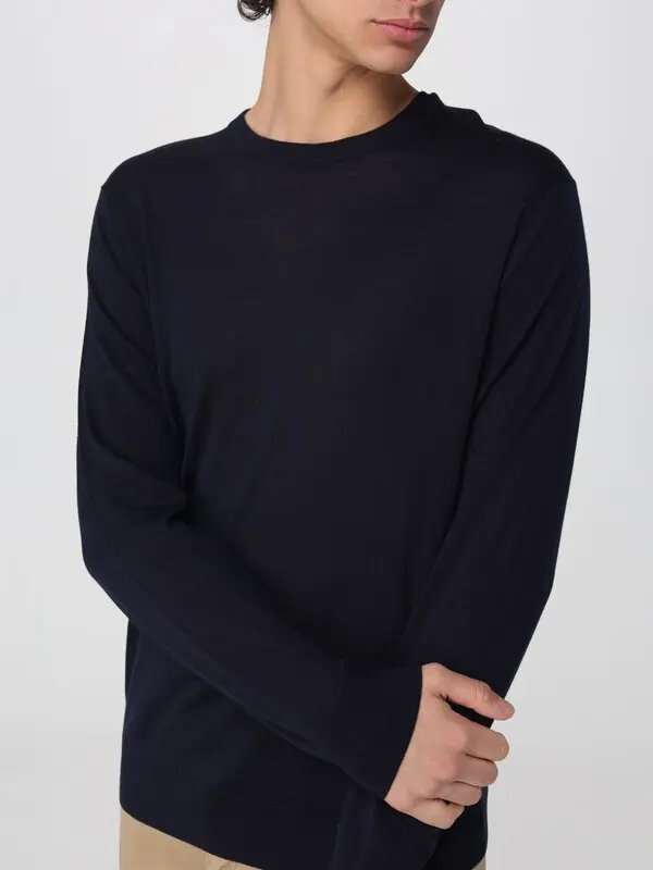 BALLANTYNE Wool Crew-neck Sweater - Blue