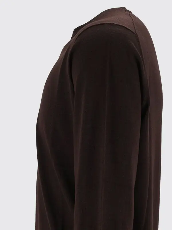BALLANTYNE Crew Neck Jumper - Brown