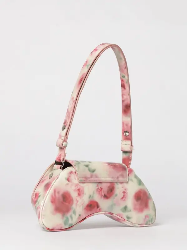 DIESEL® Floral Print Crossbody Bag - White