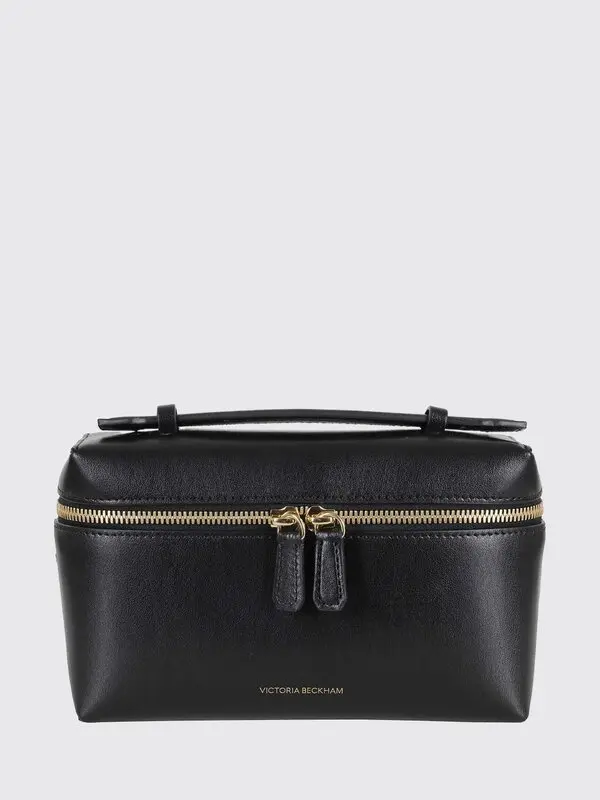 Victoria Beckham Vanity Leather Handbag - Black