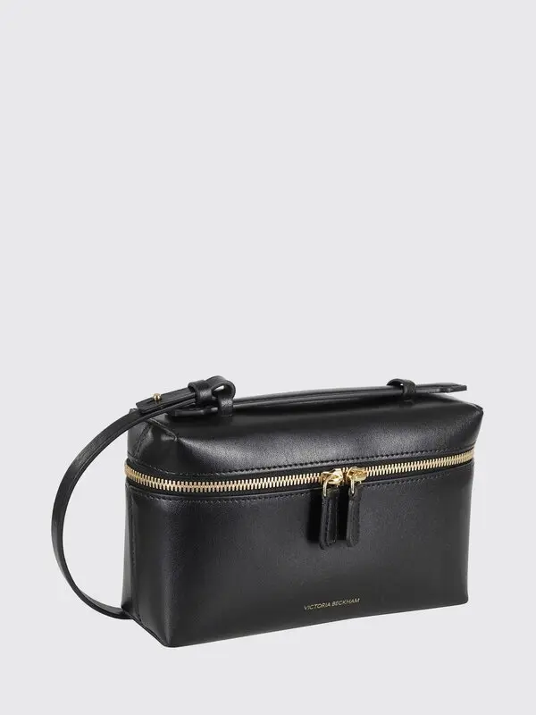 Victoria Beckham Vanity Leather Handbag - Black