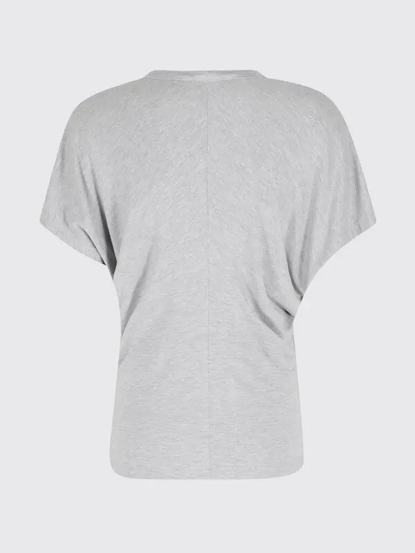 ANINE BING Stretch Viscose T-shirts - Grey