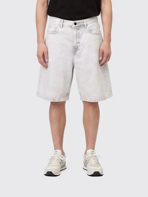 Carhartt Work In Progress Cotton Denim Shorts - Black