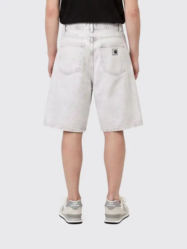 Carhartt Work In Progress Cotton Denim Shorts - Black