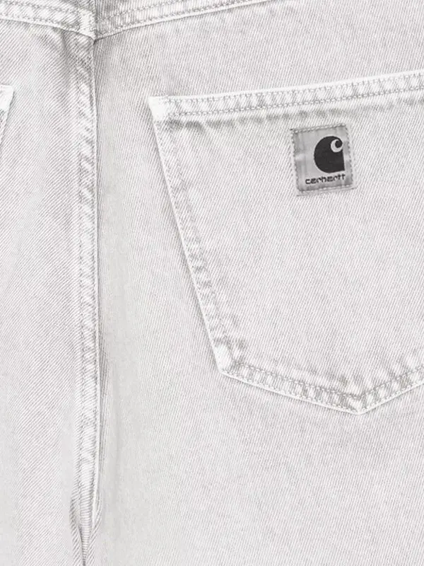 Carhartt Work In Progress Cotton Denim Shorts - Black