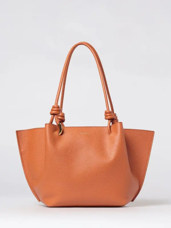 COCCINELLE Finn Grained Leather Shoulder Bag