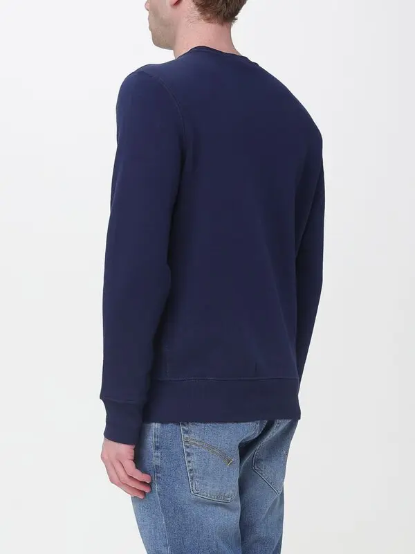 Polo Ralph Lauren Crewneck Sweatshirt With Bear Graphic - Blue