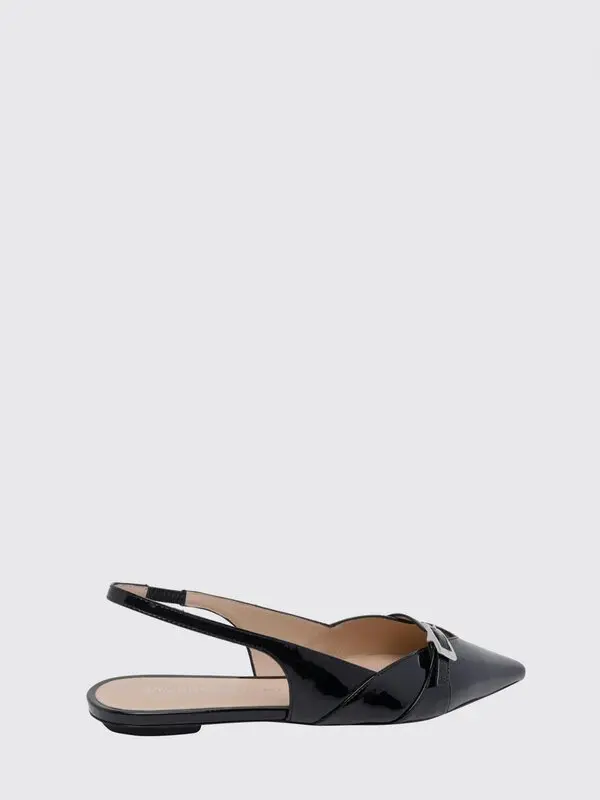 STUART WEITZMAN Patent Leather Slingback Ballerinas