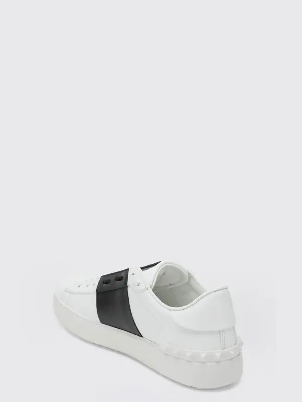 Valentino Garavani Open Leather Sneakers - White 1