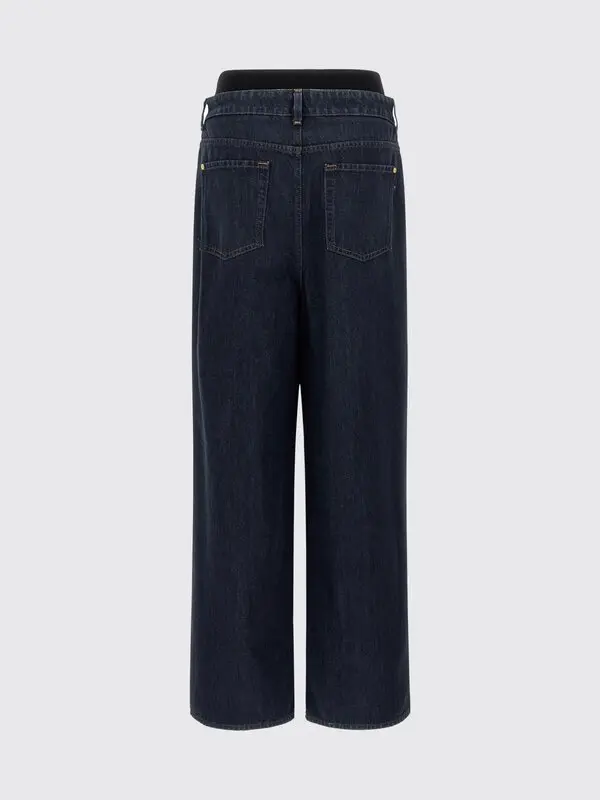 7 For All Mankind Wide-leg Cotton Denim Jeans