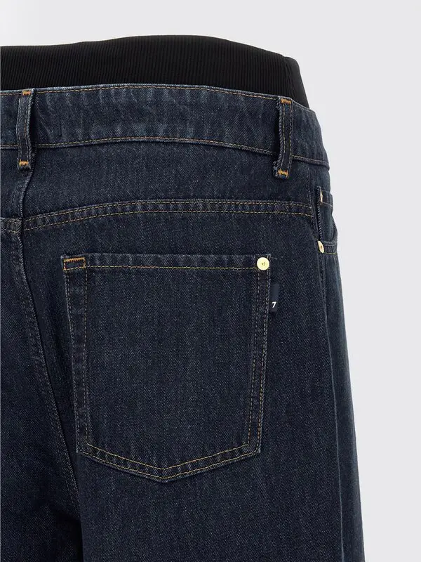 7 For All Mankind Wide-leg Cotton Denim Jeans