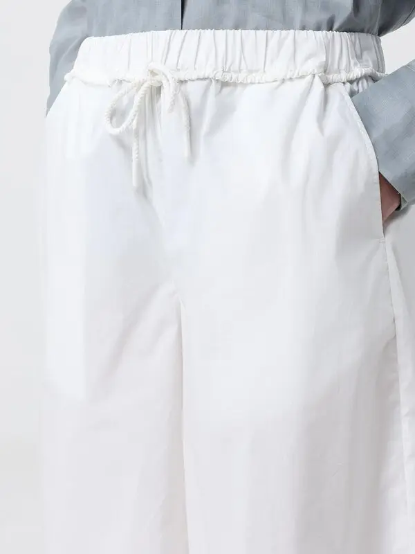Pinko Cotton Shorts With Drawstring