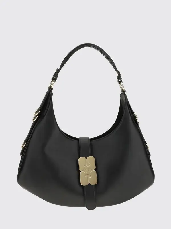 GANNI Shoulder Bag - Black