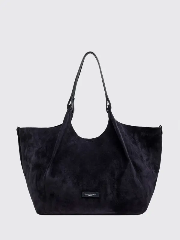 GIANNI CHIARINI Suede Tote Bag - Ink