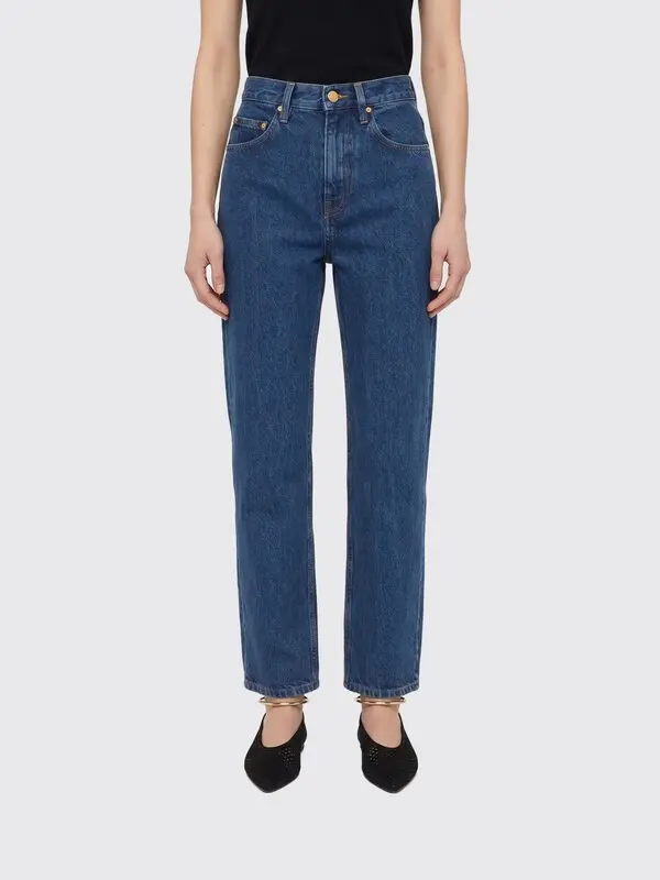 JIL SANDER Straight Cotton Jeans