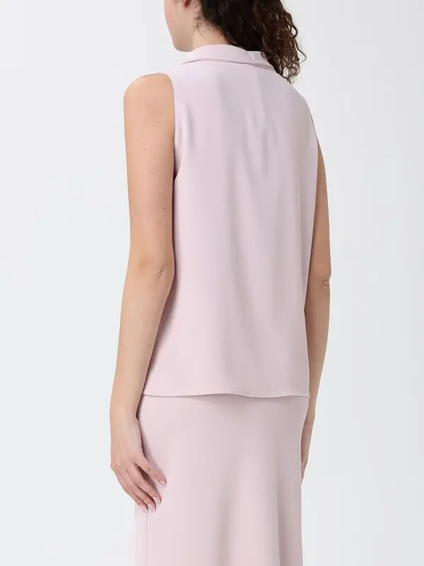 HANITA Crepe Sleeveless Top - Pink