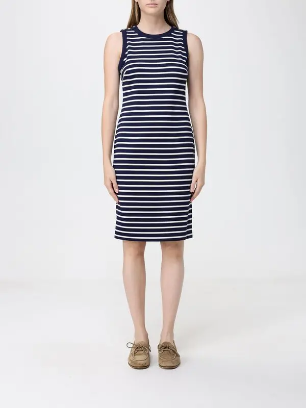 Ralph Lauren Striped Jersey Mini Dress