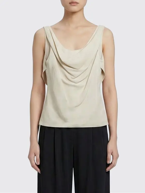 Brunello Cucinelli Linen Blend Top