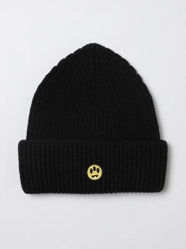 BARROW Ribbed Beanie With Embroidered Logo