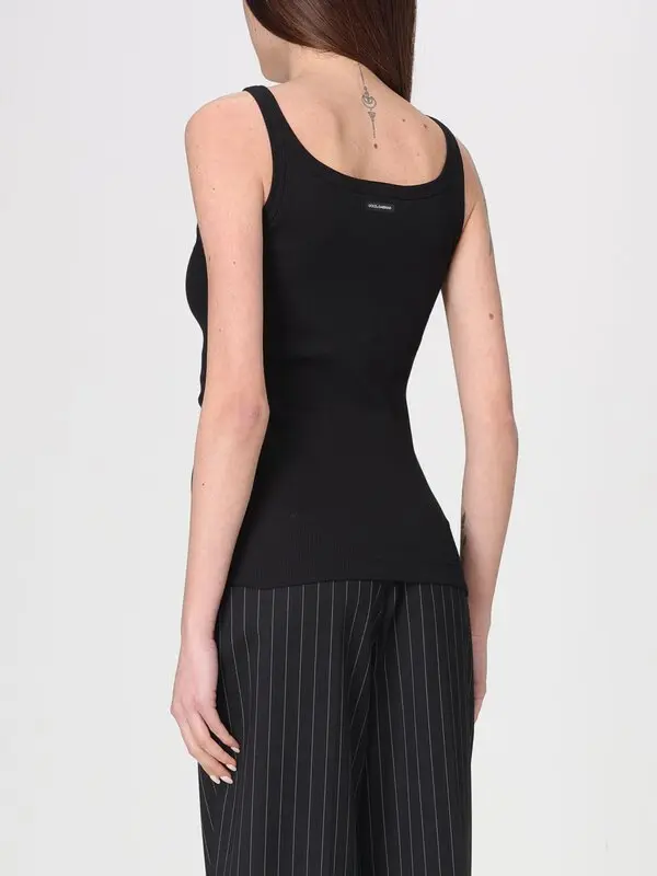 Dolce & Gabbana Ribbed Tank Top