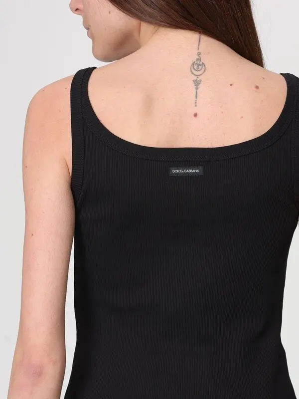Dolce & Gabbana Ribbed Tank Top
