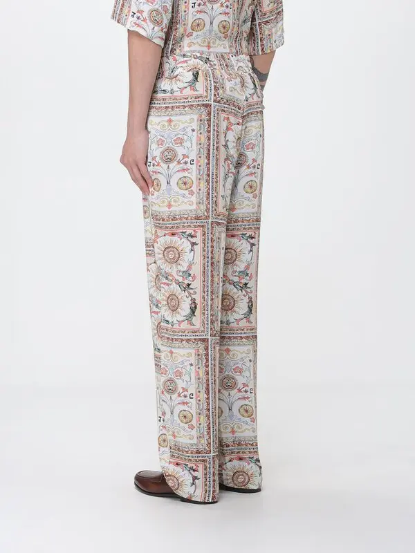 Just Cavalli Printed Viscose Trousers