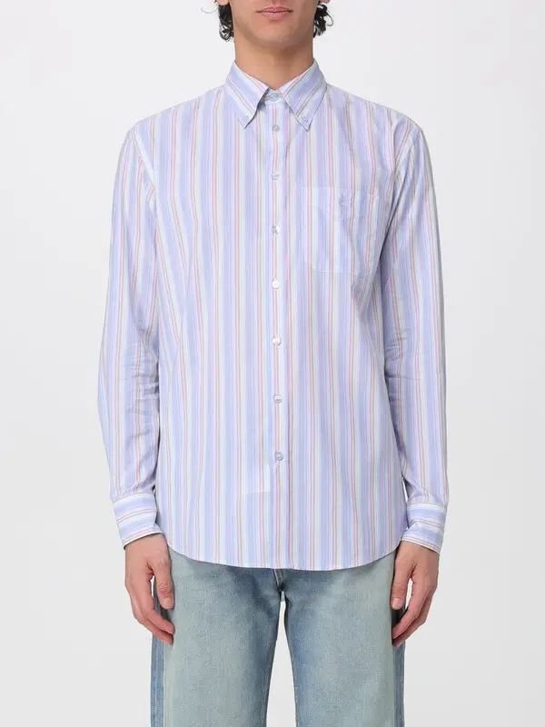 Etro Striped Cotton Basic Shirt