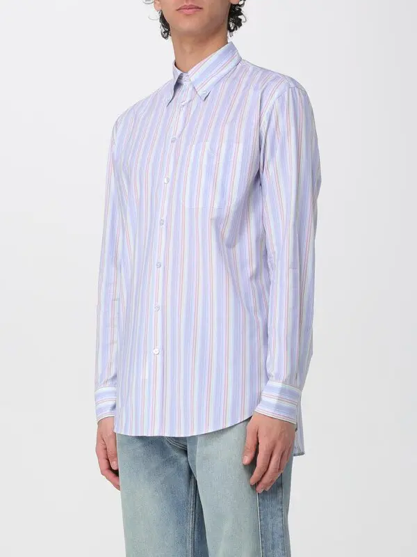 Etro Striped Cotton Basic Shirt