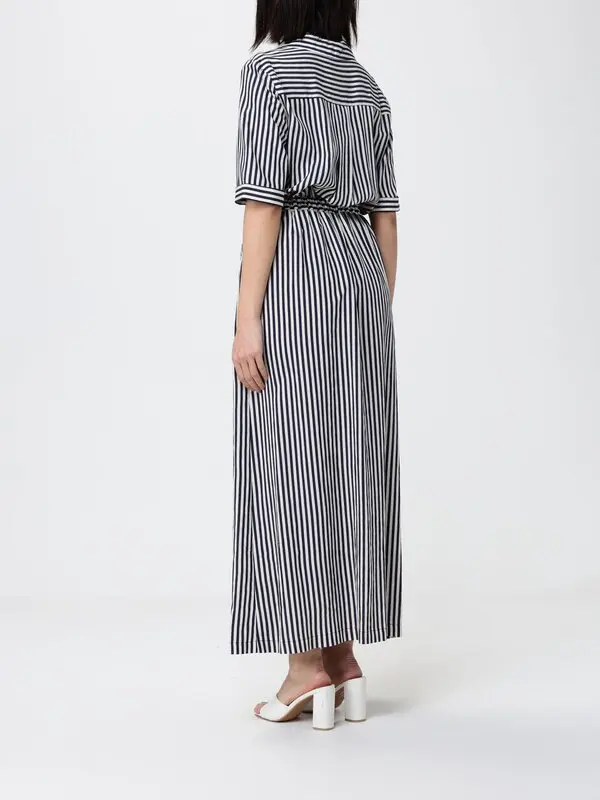 HANITA Striped Shirtdress