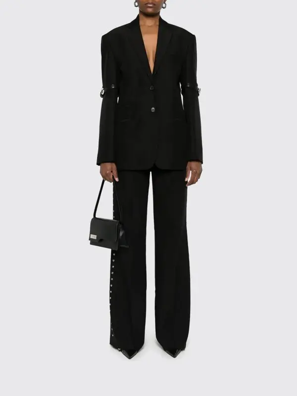 Coperni Tailored Blazer With Embellished Sleeves