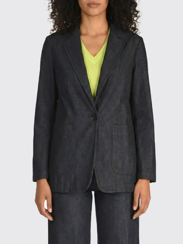 Aspesi Single-breasted Cotton Blazer